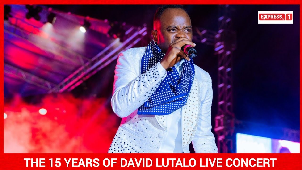THE 15 YEARS OF DAVID LUTALO LIVE AT SERENA HOTEL KAMPALA. - YouTube