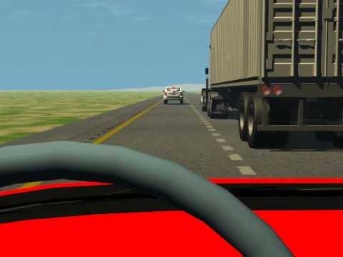 Animated Traffic Accident Reenactment - YouTube
