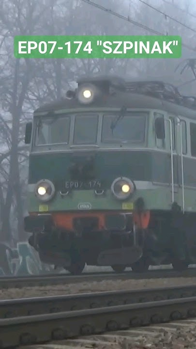 🍃EP07-174 "Szpinak" #kolej #pkp #intercity #pociągi - YouTube