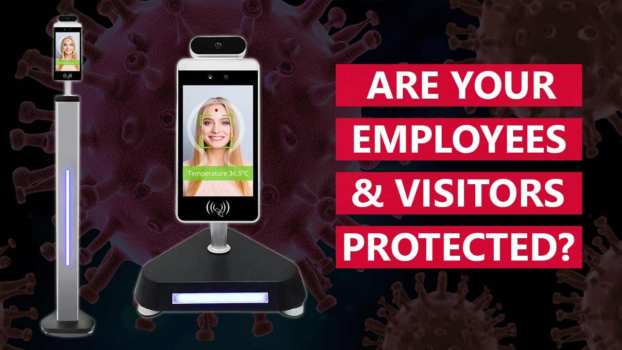 Touchless Temperature Screening Kiosk with Facial Recognition - YouTube