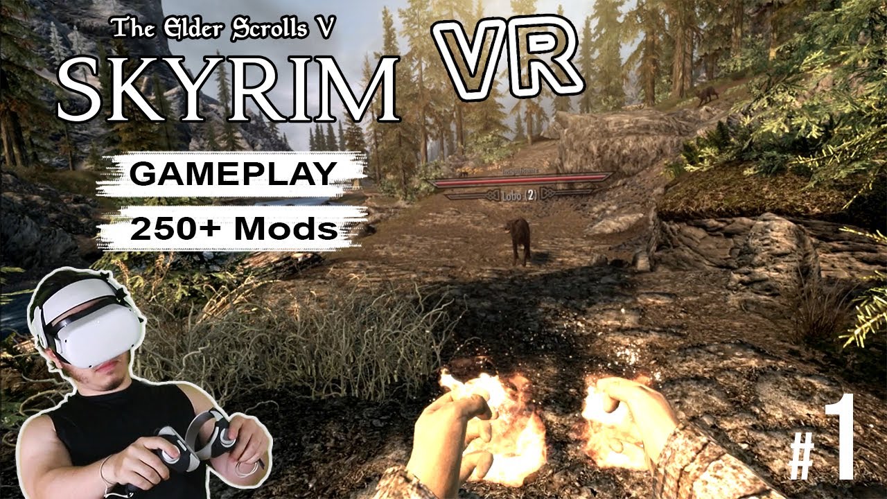 SKYRIM VR ULTRA MODDED - MAIS DE 250 MODS pra brincar em REALIDADE ...