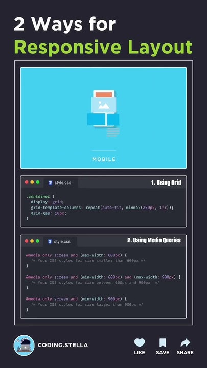 Responsive Layout In Css 👿👿🔥🔥 Css Coding Programmer Codingtutorial