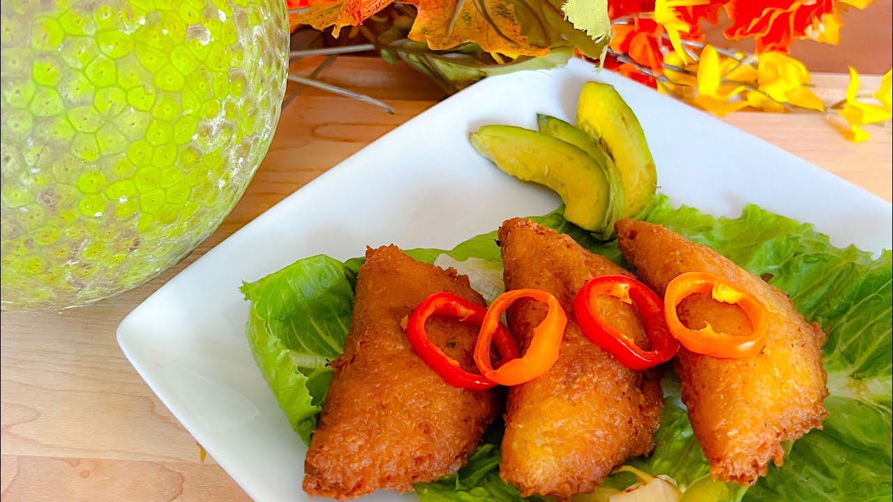 Breadfruit Patties / Easy snack recipe July 19, 2023 - YouTube
