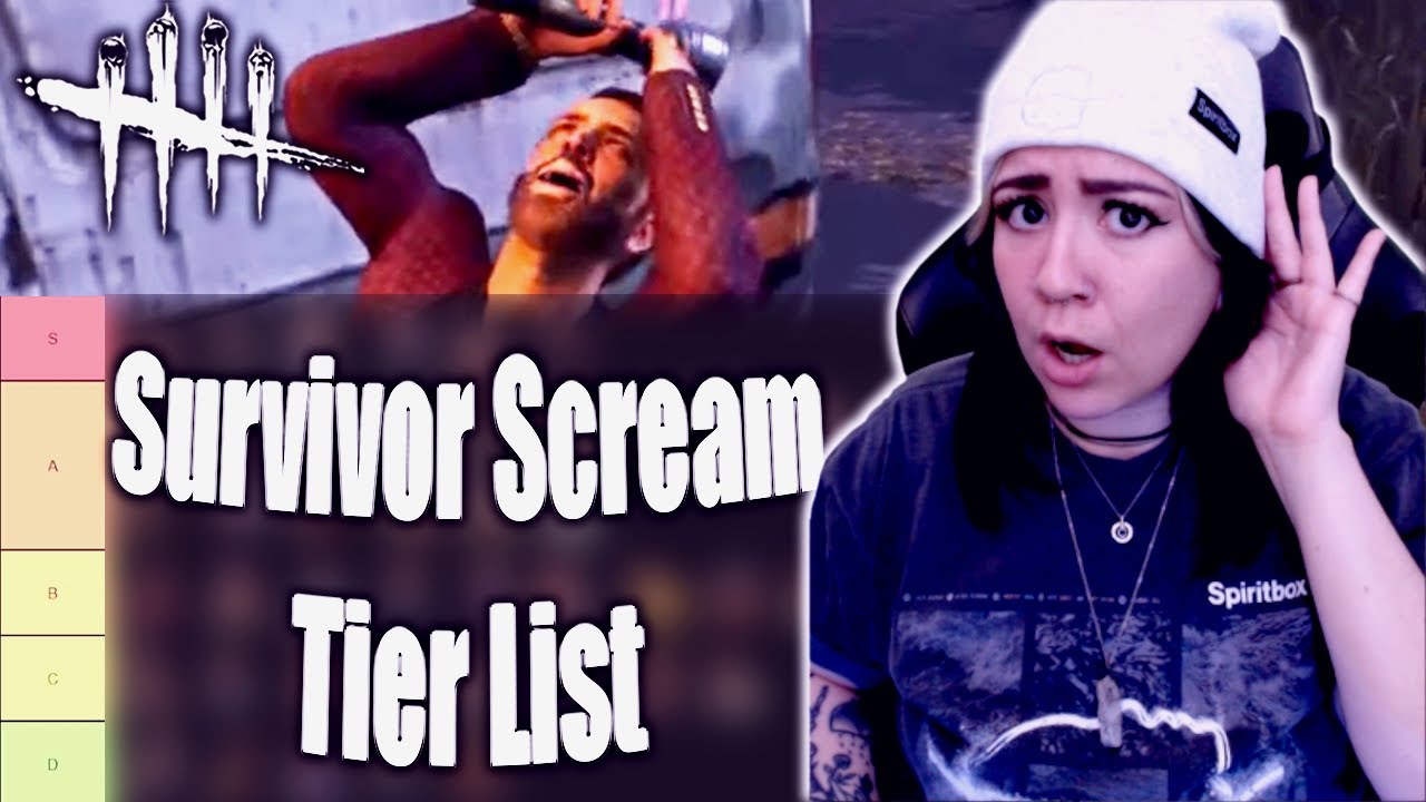 Dead By Daylight Survivor SCREAM Tier List - YouTube
