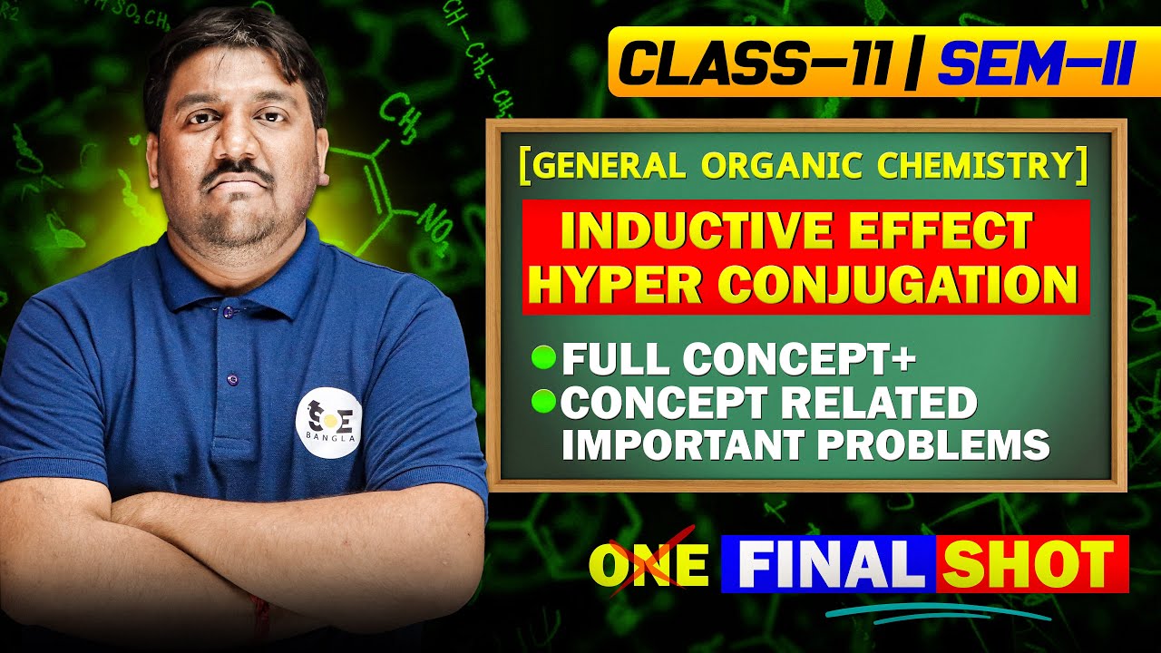 Class 11 Chemistry Hyperconjugation in Bengali | Class 11 SEM 2 ...