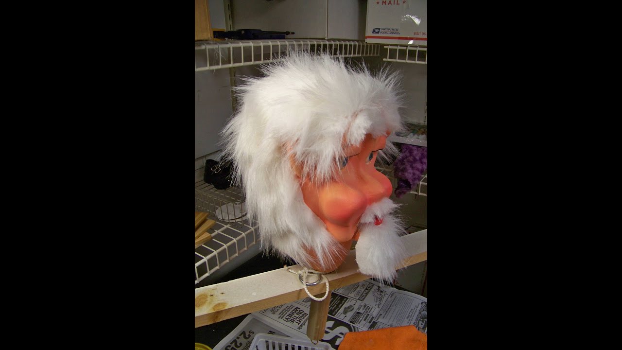 Santa part 37, how to make a ventriloquist dummy, figure out of wood ...
