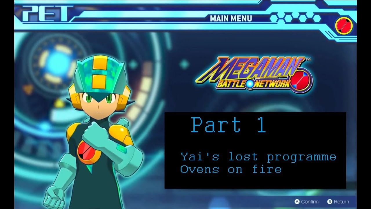 Megaman battle network 1 legacy collection - 1 helping navi glyde, yai ...