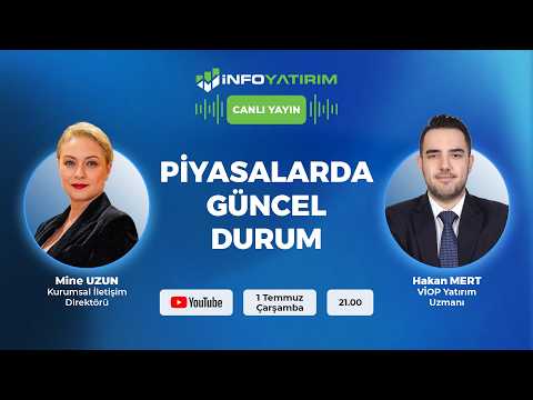 #CANLI Piyasalarda Güncel Durum | Hakan Mert Yorumluyor | İnfo Yatırım