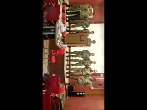 Askerin sevgililer günü kutlaması boyle olur
