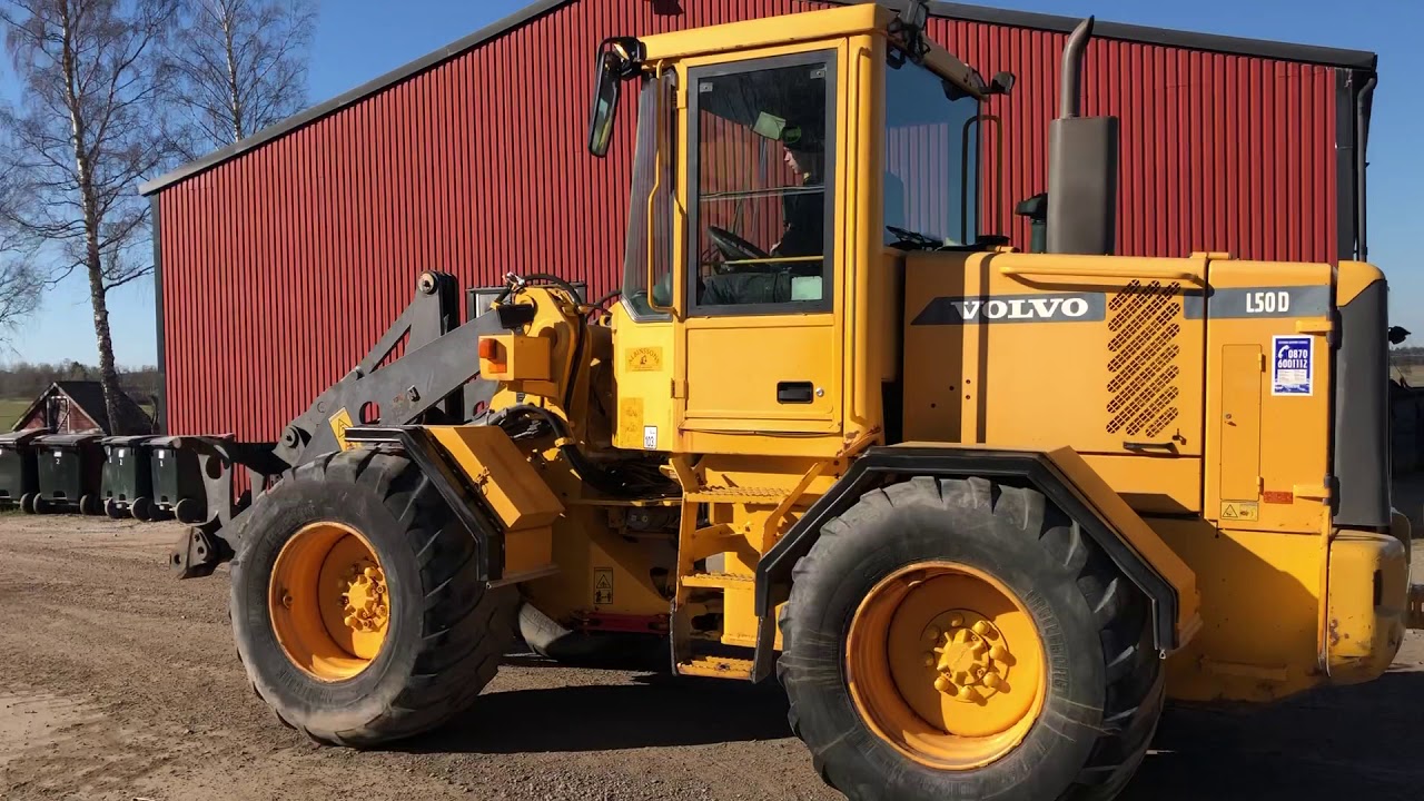 Köp Hjullastare Volvo L50D på Klaravik.se - YouTube
