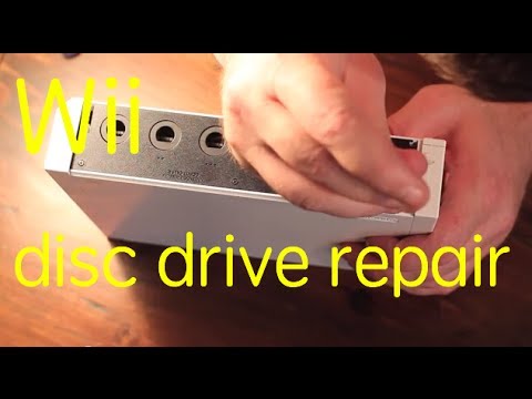 How to replace the optical drive on a Nintendo Wii - YouTube