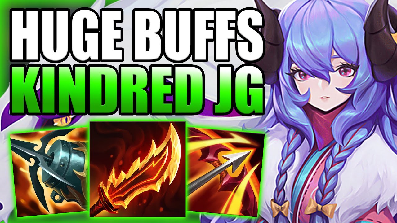 HUGE KINDRED JUNGLE BUFFS MAKE THEM VERY STRONG NOW! - Best Build/Runes ...