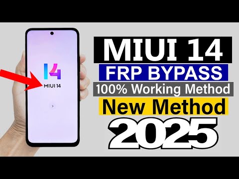 All Xiaomi MIUI 14 :- FRP Bypass | Remove Google Account - 100% Working (Without Pc)