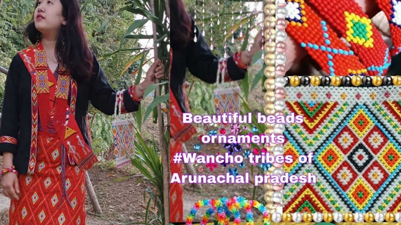 Fashion DIY Beaded Ornaments//Home Made Tribal Ornaments//wancho tribe ...