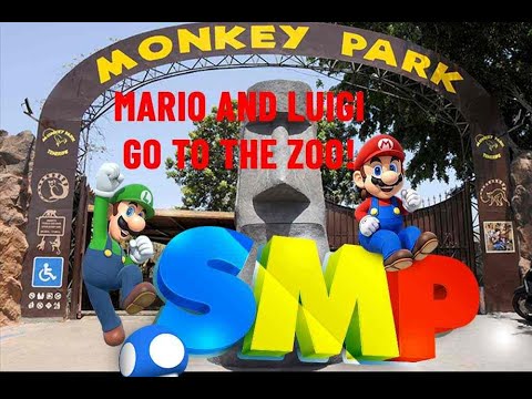 Super Mario Plushes: Mario and Luigi Go To The Zoo! - YouTube