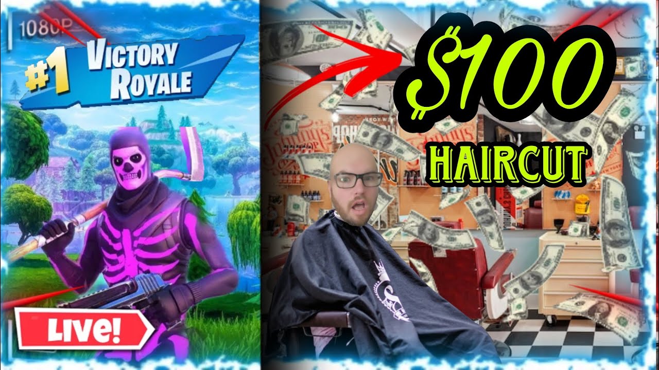 $100 HAIRCUT LIVE ON STREAM (RECAP) - YouTube