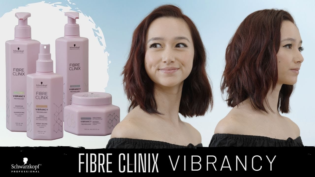 How To Use FIBRE CLINIX VIBRANCY for Color Treated Hair | Schwarzkopf ...