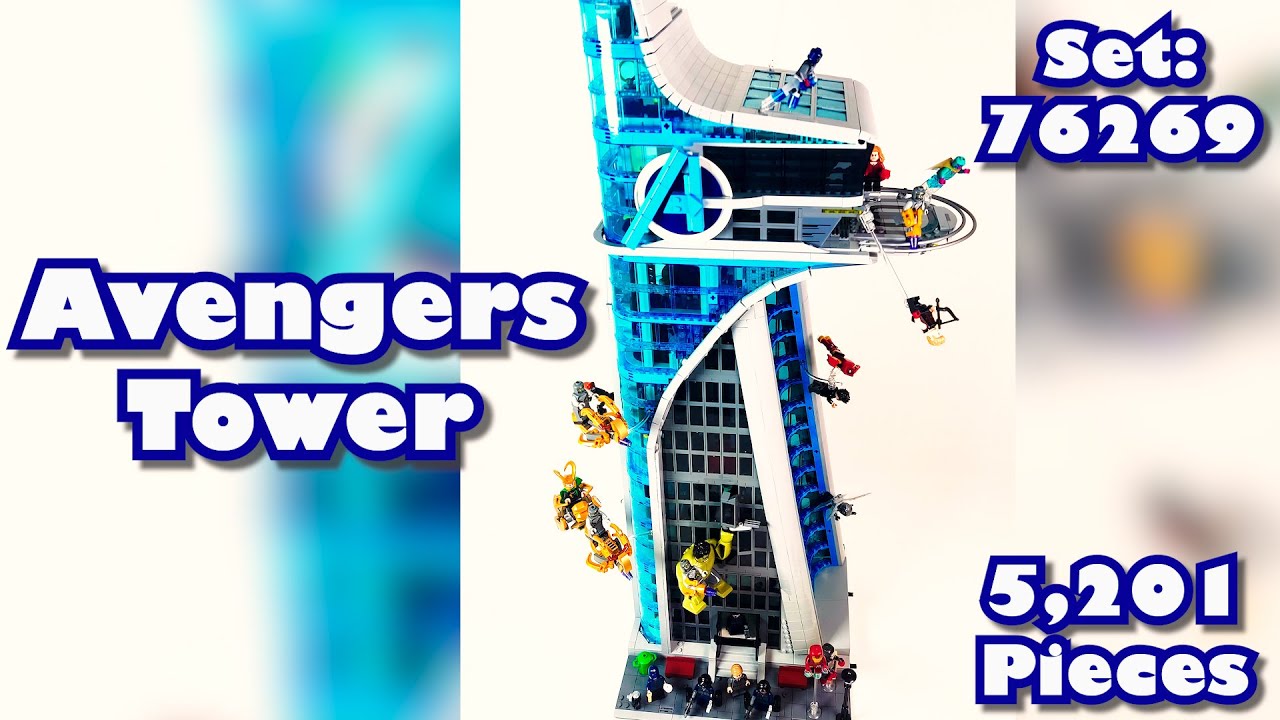 Lego Marvel Super Heroes | Avengers Tower | 76269 - Unboxing and Speed ...