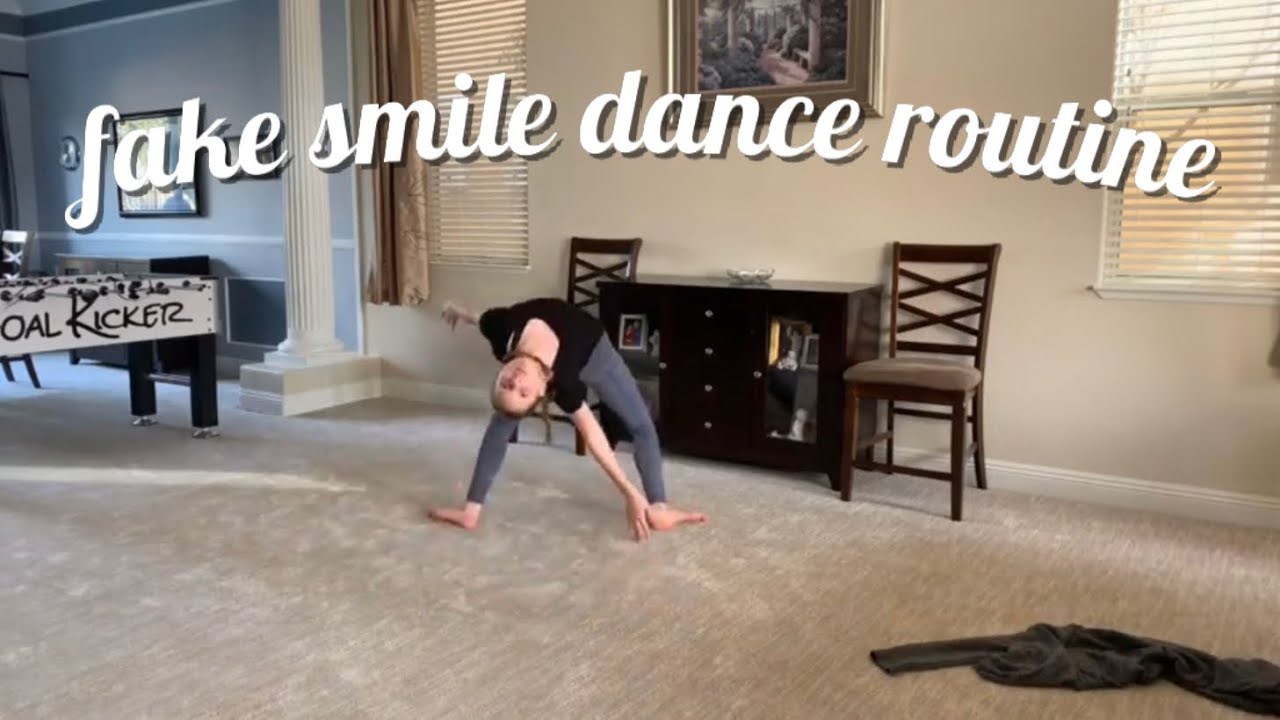 fake smile dance routine - YouTube