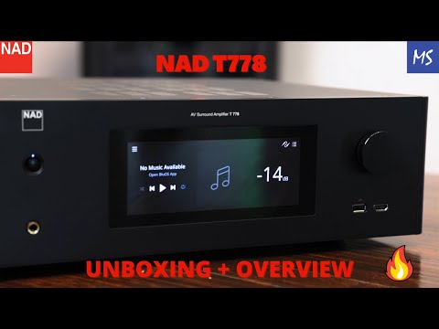 NAD T778 UNBOXING + OVERVIEW