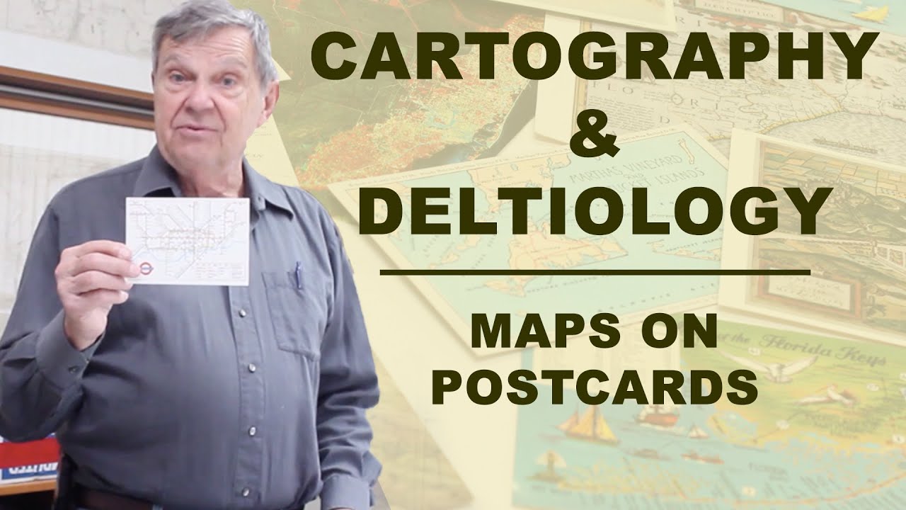 Cartography & Deltiology | Maps on Post Cards - YouTube