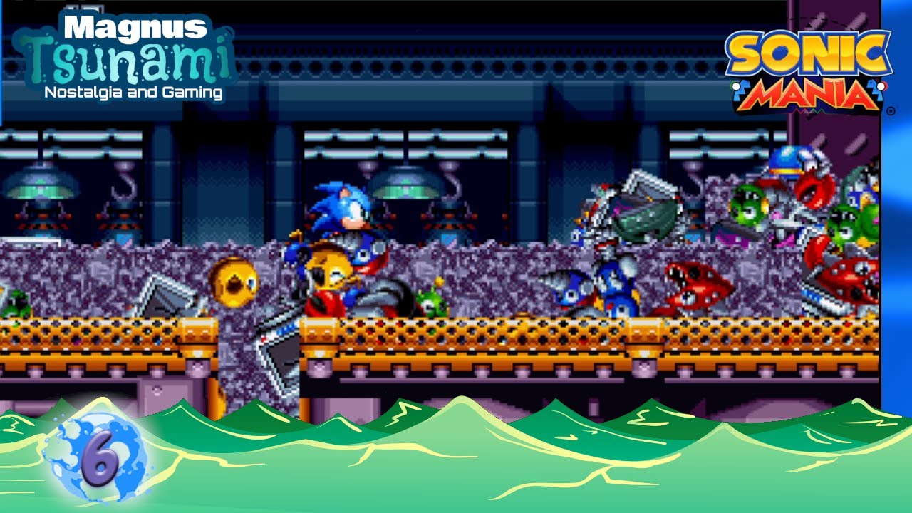 Scrapyard in the sky!? | Sonic Mania | Magnus Tsunami Gaming - YouTube