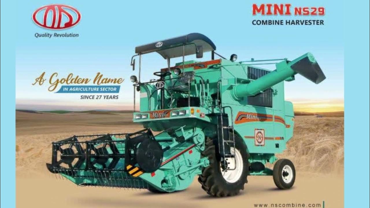 MINI NS29 COMBINE HARVESTER 😍😍 - YouTube