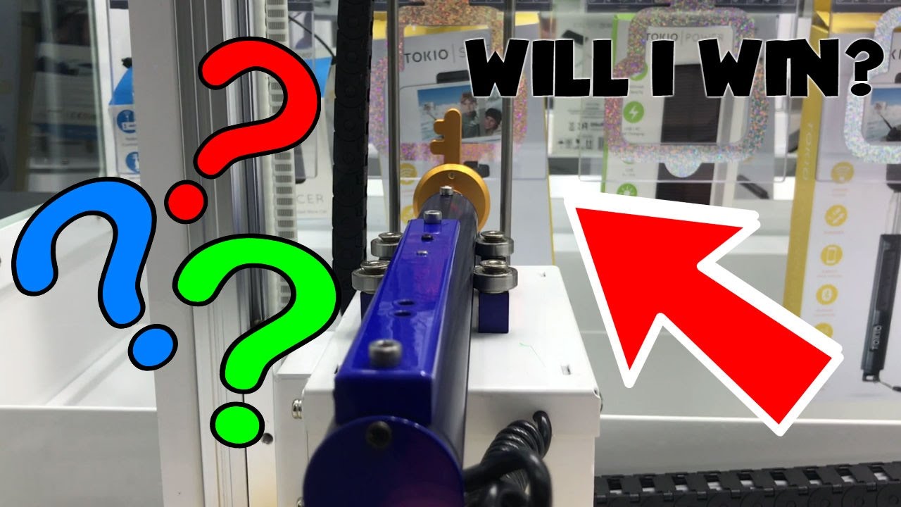 PLAYING THE KEYMASTER ARCADE GAME! - YouTube