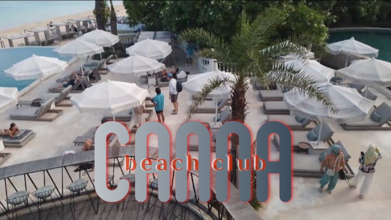 CANNA BEACH CLUB NUSA DUA BALI - modern tropical style - YouTube