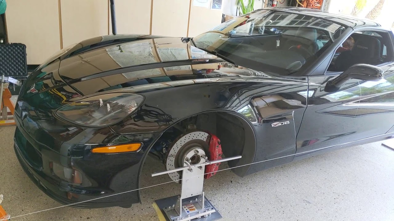 Tools CSM hub stands toe setting with strings c6 z06 by froggy - YouTube