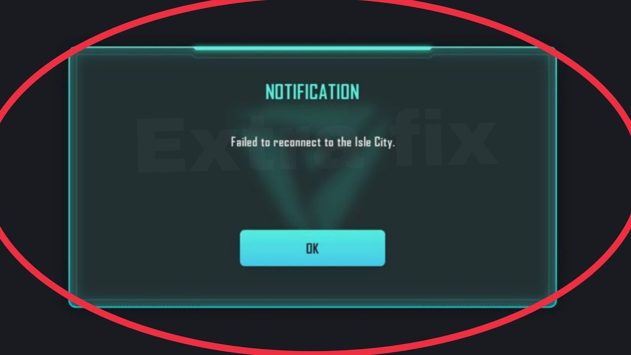 Farlight 84 Fix Failed to reconnect to the Isle City Problem Solve - YouTube