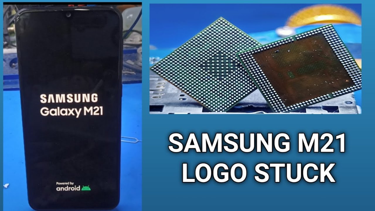 Samsung M21 charging logo only. samsung logo stuk fix. - YouTube