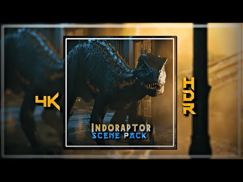 Indoraptor 4K HDR Scene Pack | Jurassic World Fallen Kingdom