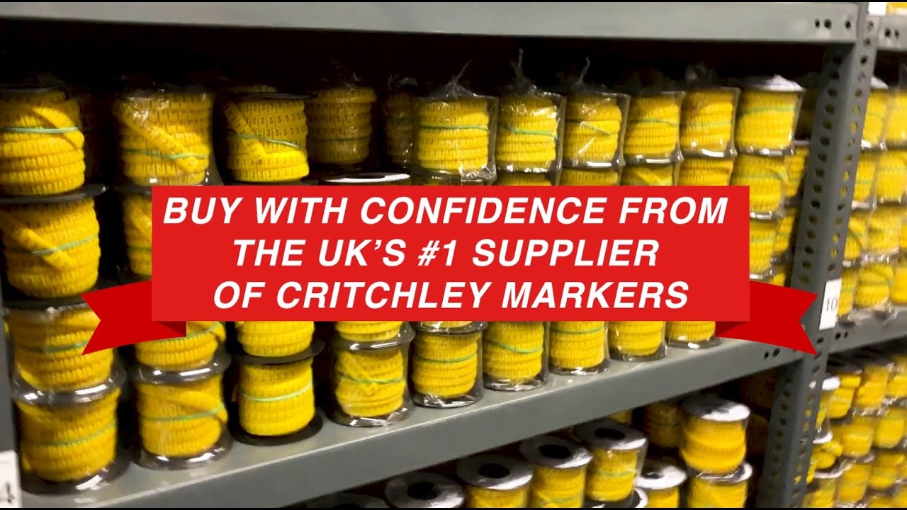 Critchley K-Type Cable Markers | Buy online from the #1 UK Distributor ...