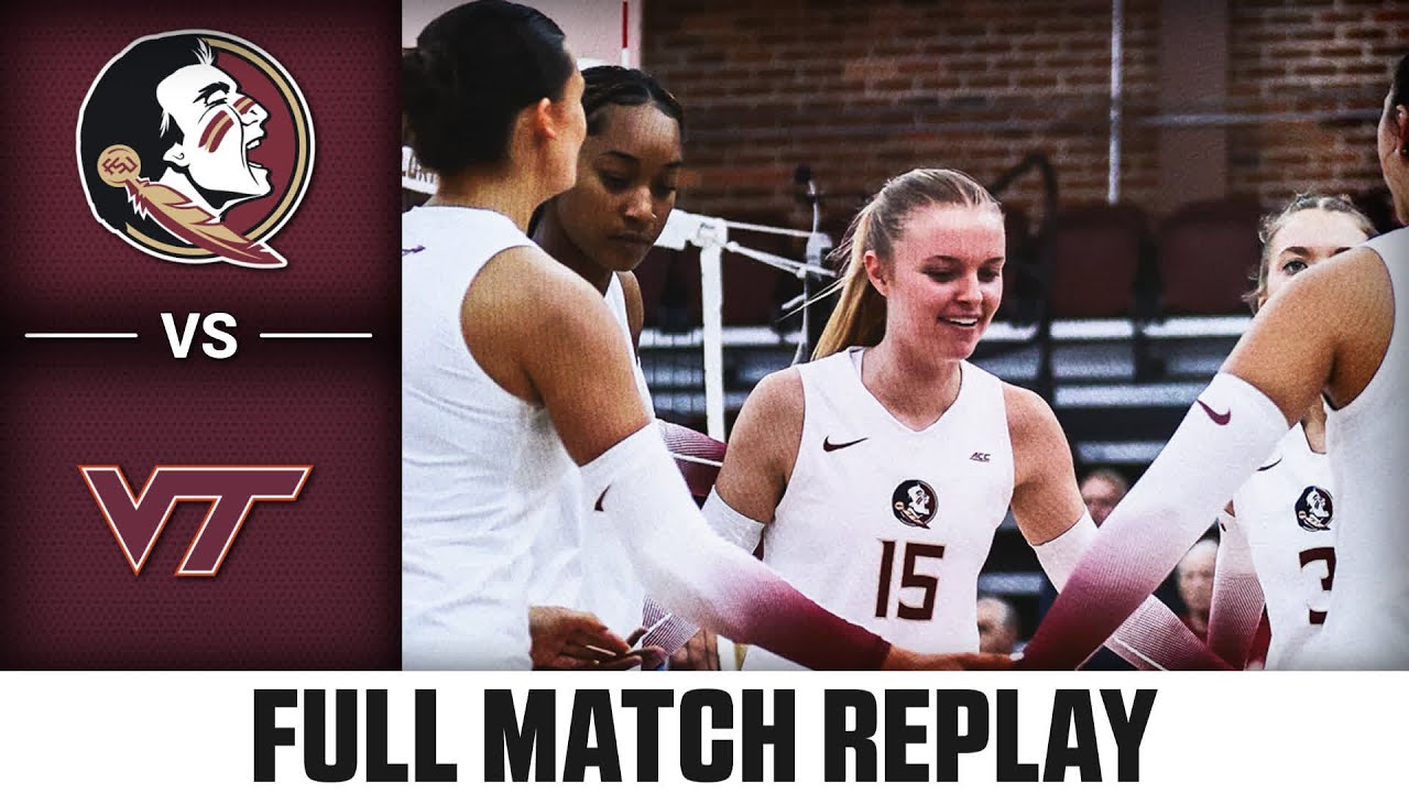 Florida State vs. Virginia Tech Full Match Replay | 2023 ACC Volleyball ...