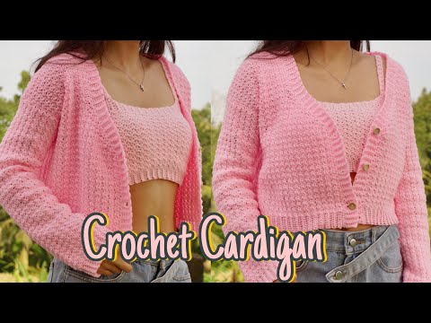 Crochet Cardigan | simple and easy crochet cardigan | nataliesttar