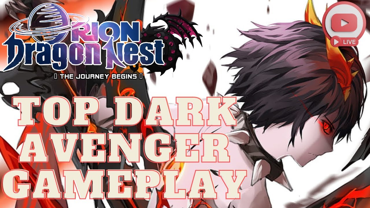 Orion Dragon Nest - Top Dark Avenger Lord Carry In Orion - YouTube