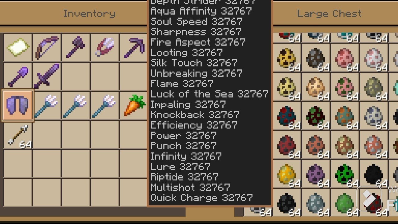 Minecraft amazing enchanted armor - YouTube