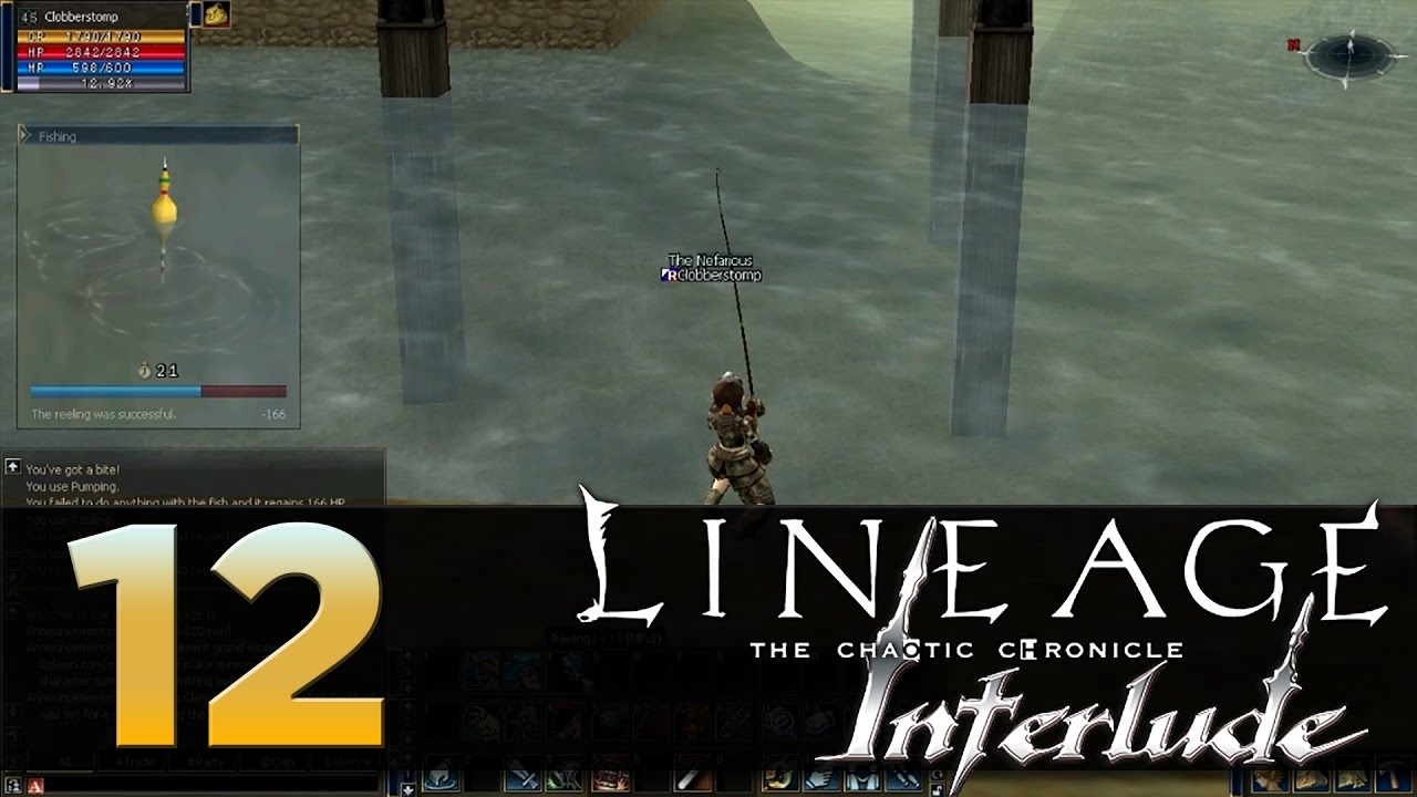 Lineage 2: Interlude - Episode 12 - How To Fish - YouTube
