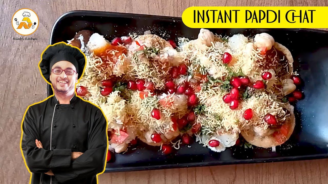 Instant Papri Chat / How to make Instant Papdi Chat - YouTube
