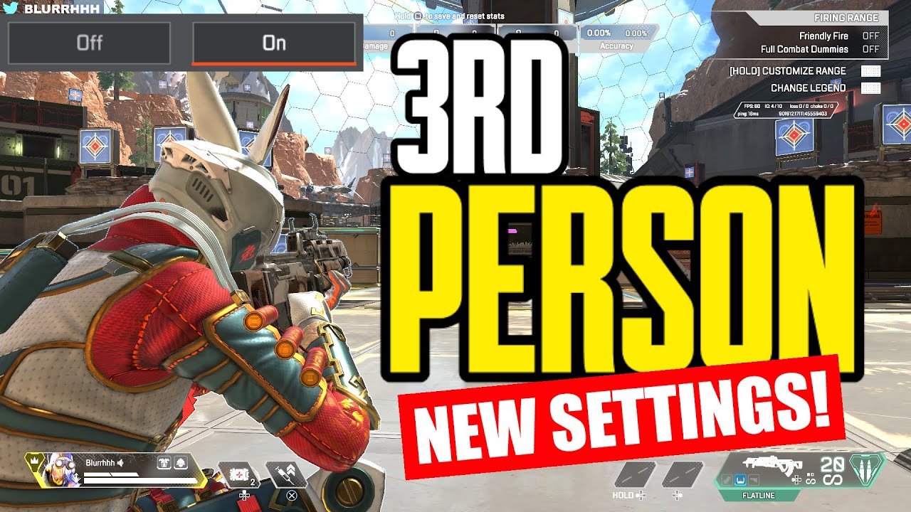 How to get Third Person View in Apex Legends! - YouTube