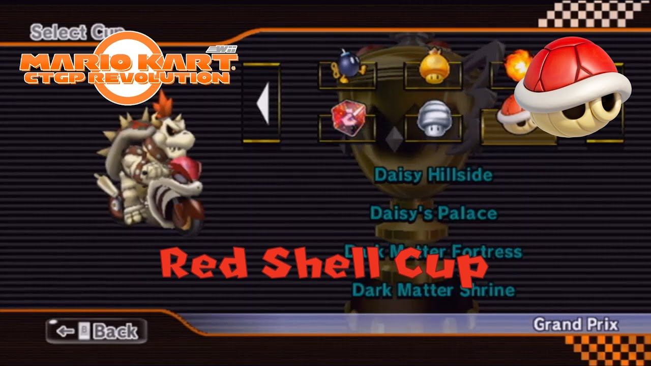 Mario Kart Wii CTGP #10 Red Shell Cup - YouTube