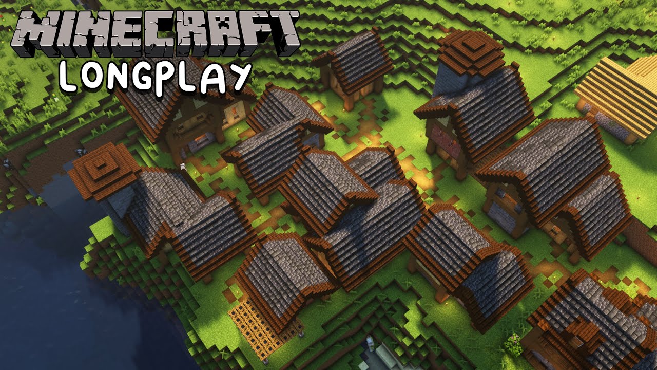 Minecraft Survival [1.19]: Relaxing Longplay #17 - Villager Houses ...