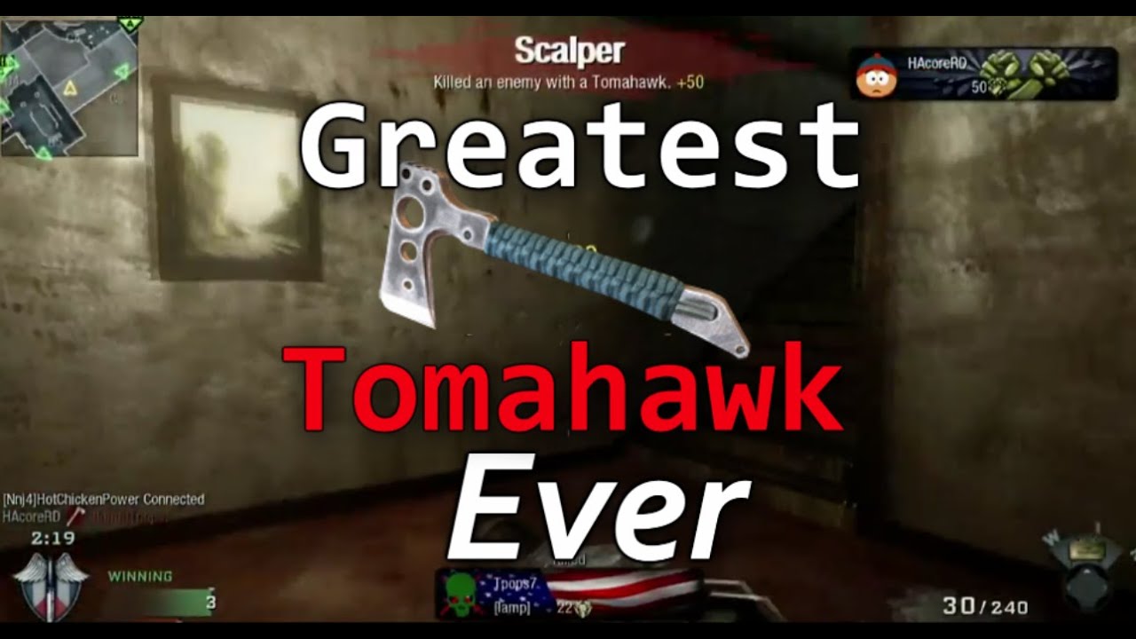 CoD Black Ops: Greatest Tomahawk EVER - YouTube