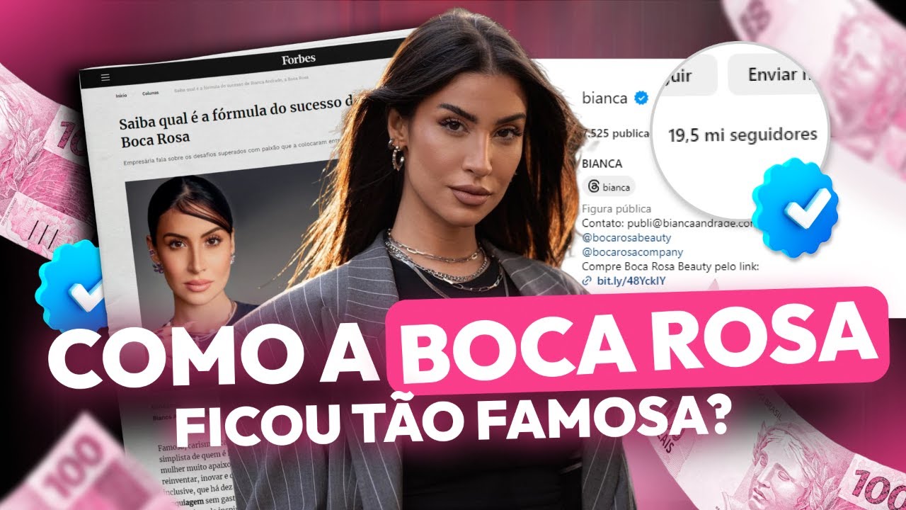 O SEGREDO POR trás do sucesso da BOCA ROSA - YouTube