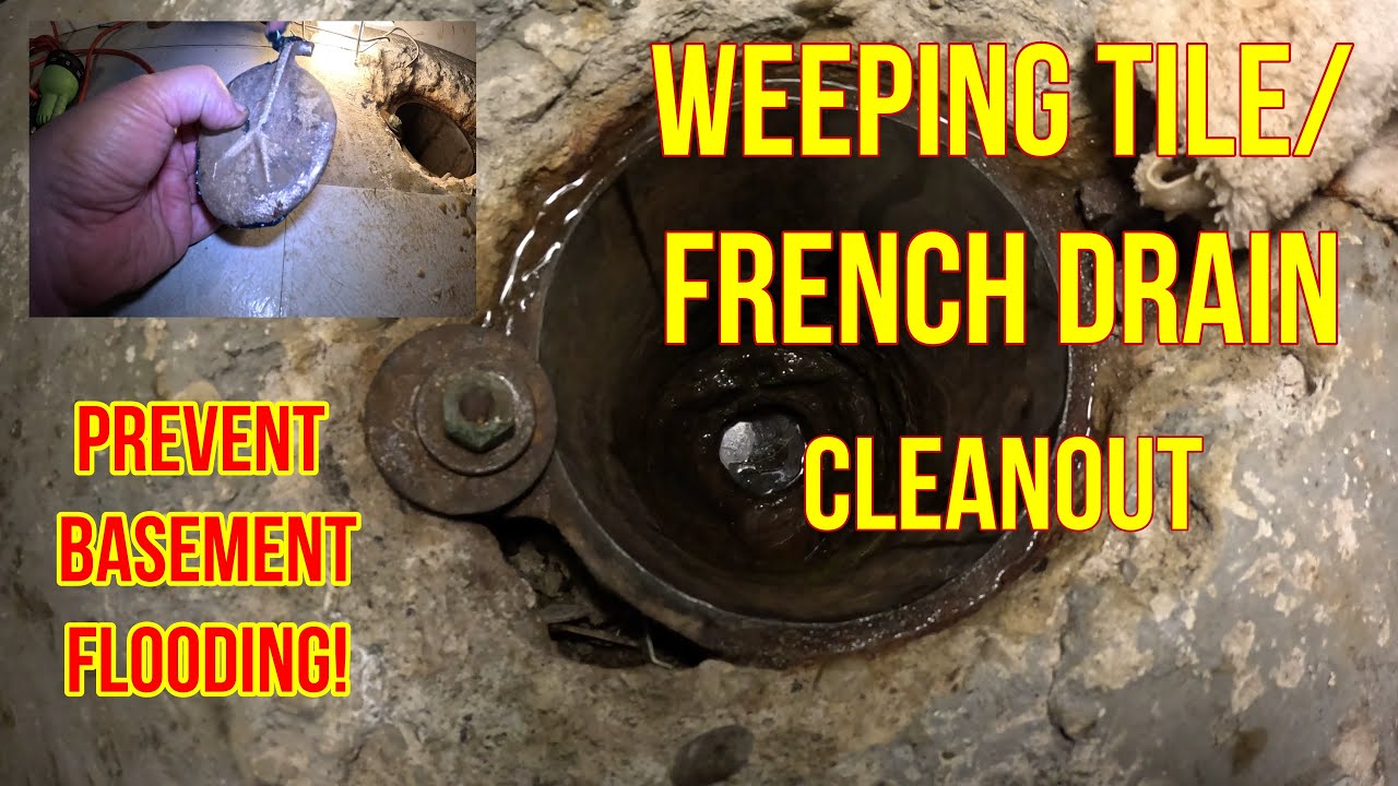 Uncovering A Hidden Problem: Seized Weeping Tile/French Drain Flap And ...