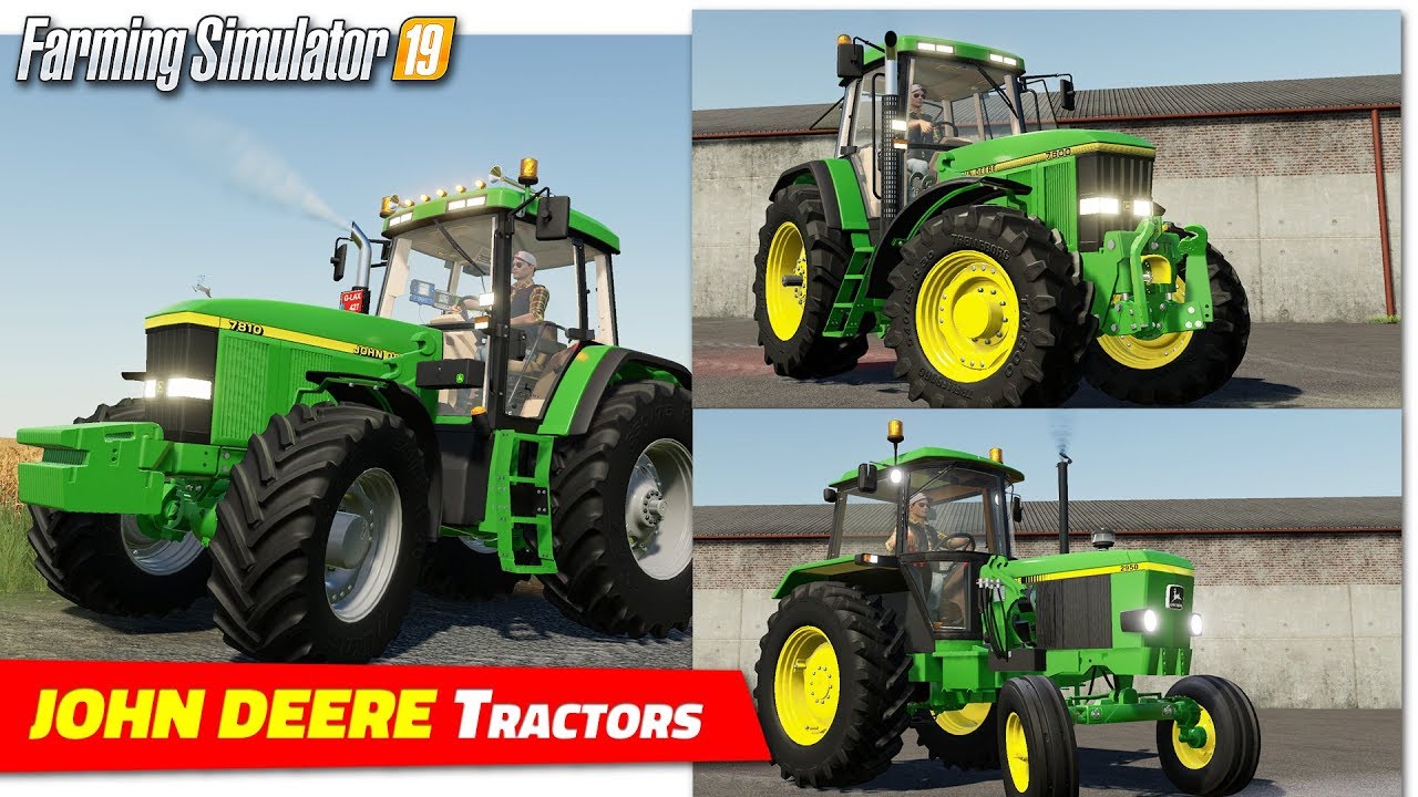 FS19 | JOHN DEERE Tractor Mods (2020-05-17) - review - YouTube