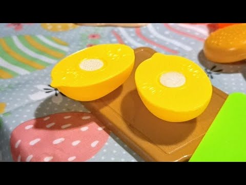 ASMR CUTTING VEGES AND FRUITS - YouTube