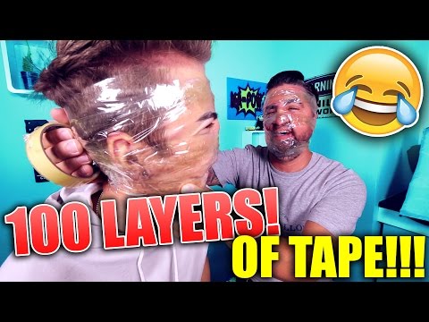 100 LAYERS OF TAPE!