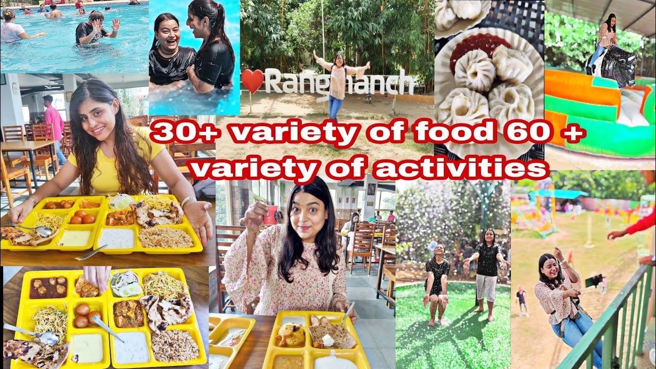 30+ variety of food 60+ variety of activities at RANGMANCH FARM || FOOD ...